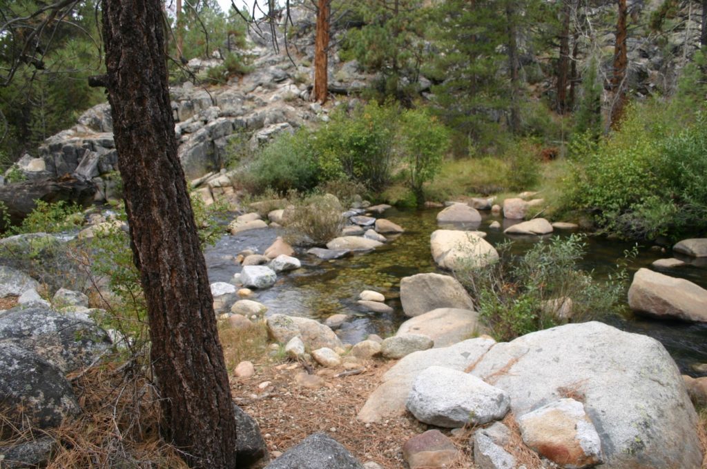 Vacation time at Mono Hot Springs, California - Mono Hot Springs